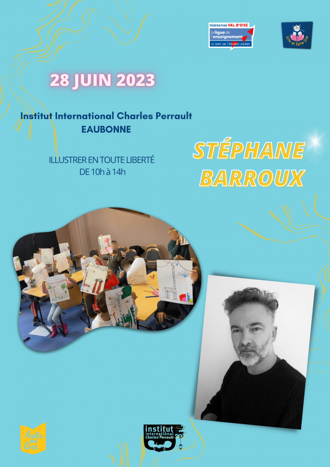 Illustrez avec Stéphane Barroux | Partir en Livre